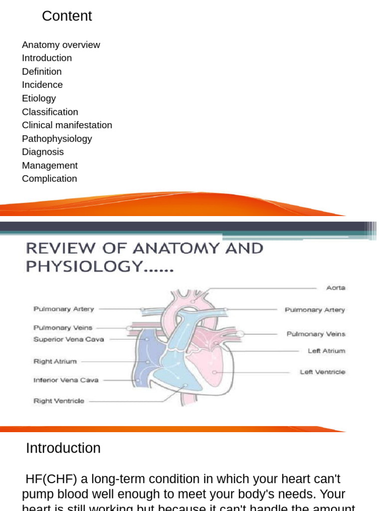 CHF | PDF | Heart Failure | Heart