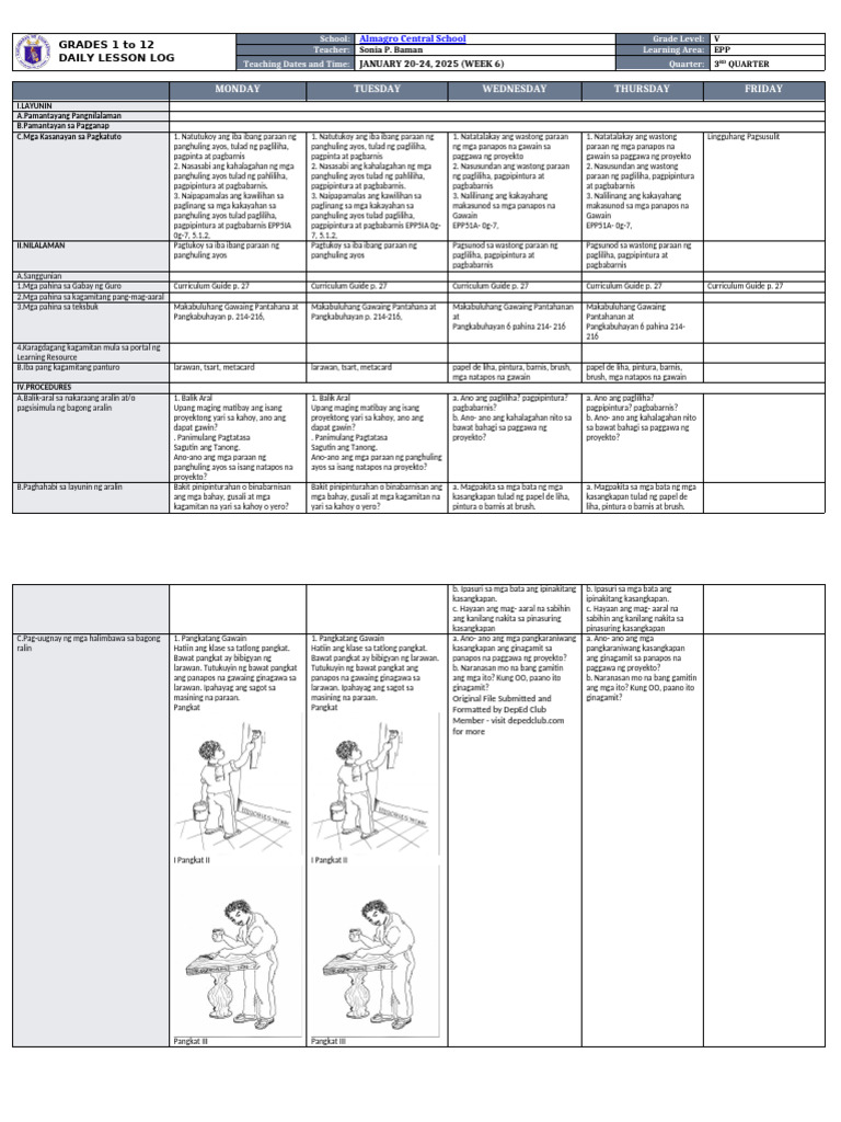 DLL_EPP 5_Q3_W7 | PDF