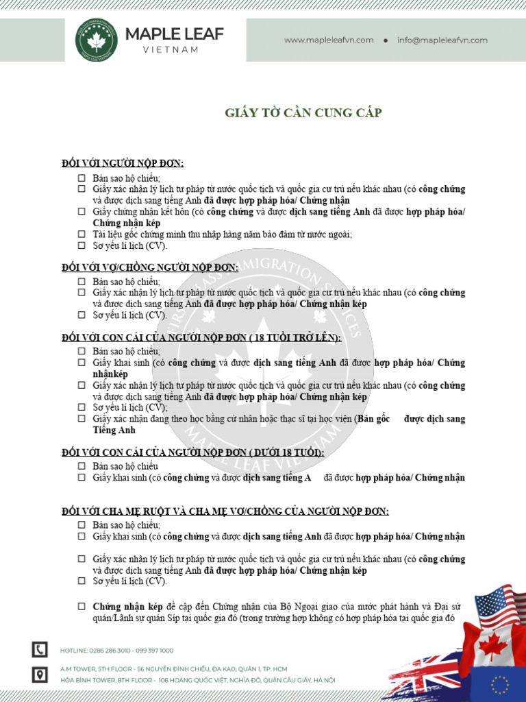 Cyprus - Document Check-List | PDF