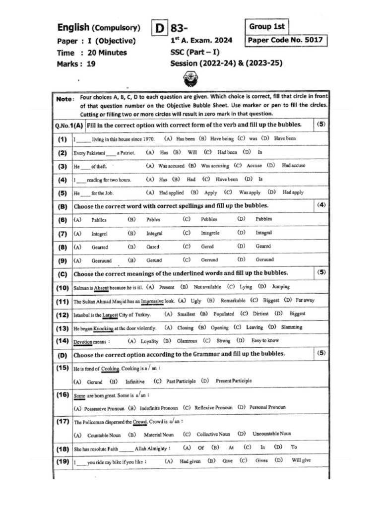 Print Past Paper - CTM | PDF