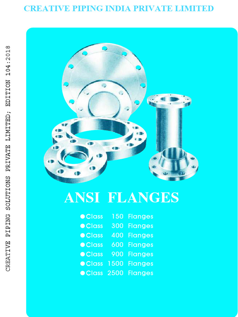 ANSI Flanges Overview and Specifications | PDF