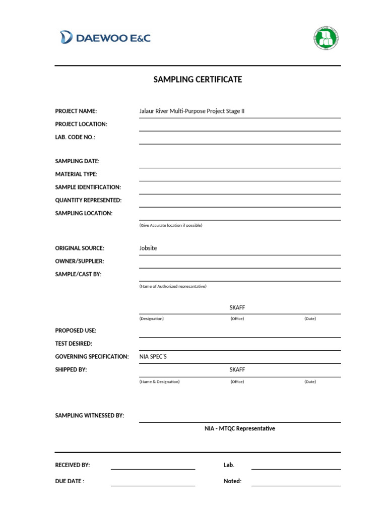 Soil - Compression Test Form | PDF | Civil Engineering | Building ...
