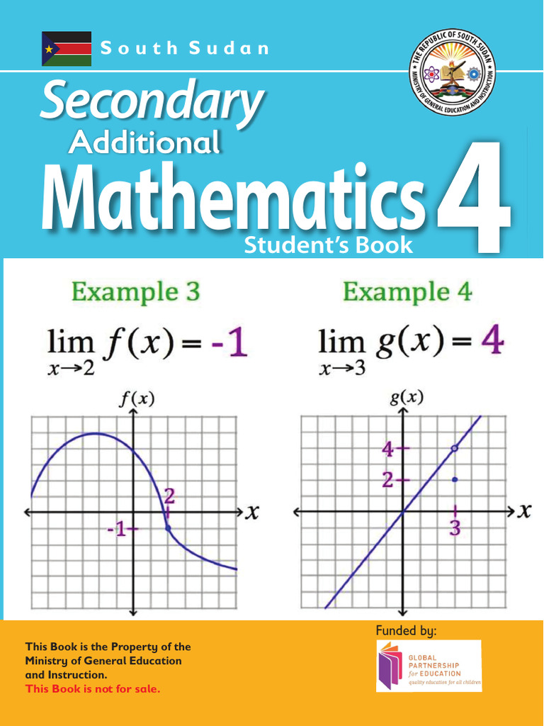 Secondary Additional Maths 4 Student Textbook | PDF | Integral ...