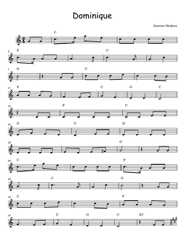 Dominique | PDF