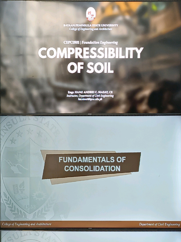 Compressibility of Soil | PDF