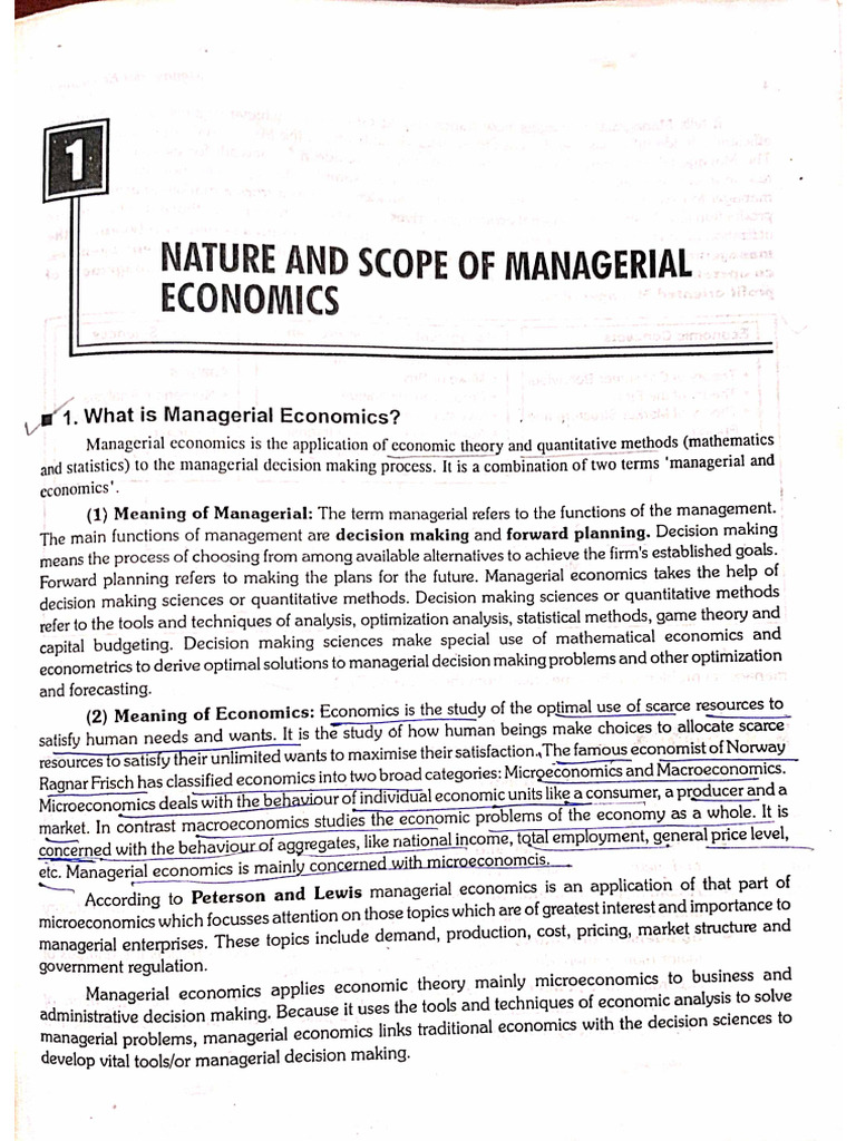 Economics Notes | PDF