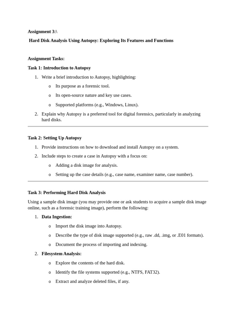 Assignment Title 3 | PDF | Computer File | File System