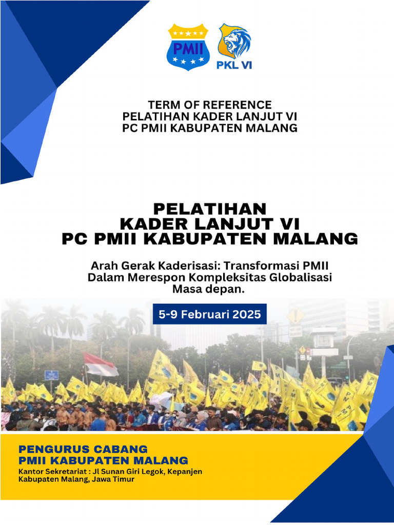 Transformasi Kader PMII di Era Globalisasi | PDF