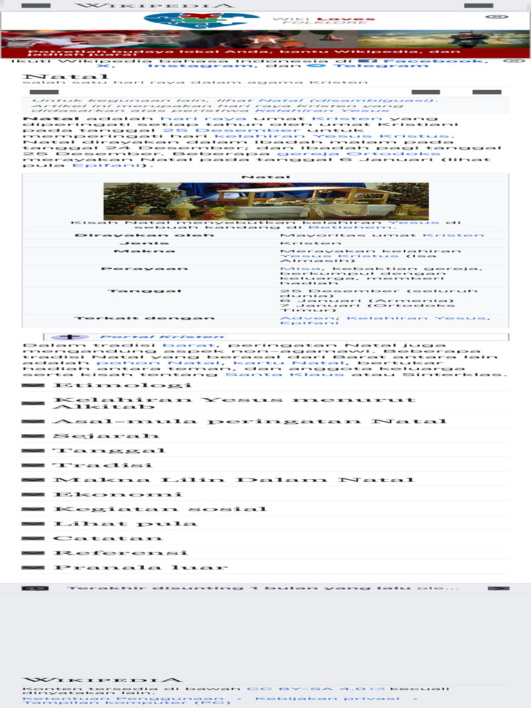 Panduan Natal bagi Umat Kristen | PDF