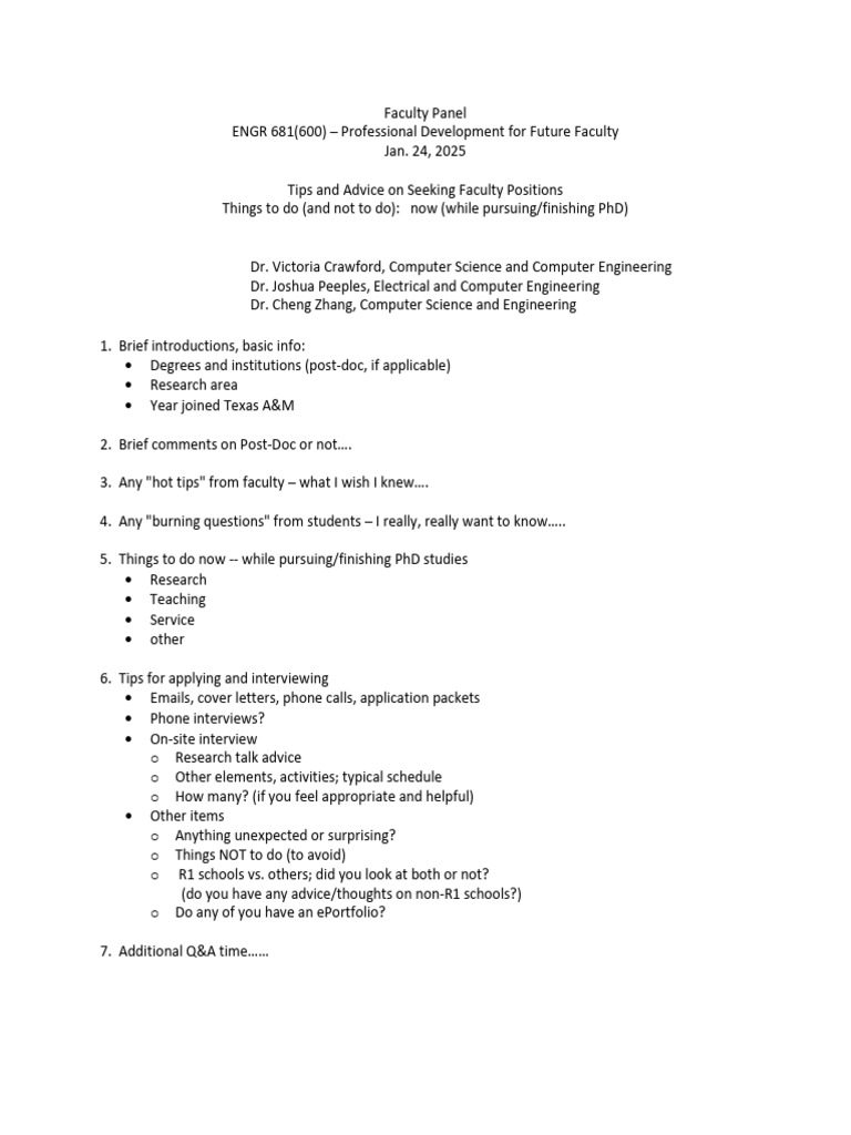 ENGR 681 Faculty Panel Info (1-24-25) | PDF