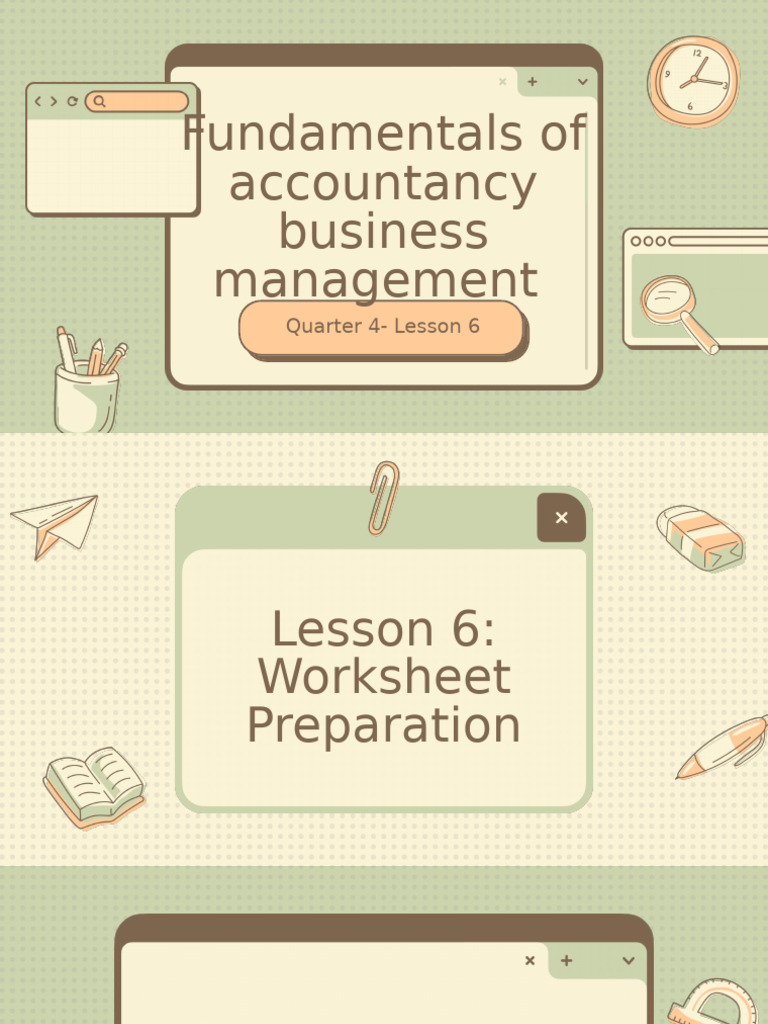 Merchandising Business Worksheet Guide | PDF | Debits And Credits ...