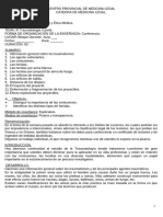 Medicina Legal - Agentes Contundentes y Lesiones (Der-204, Grupo A1) | PDF