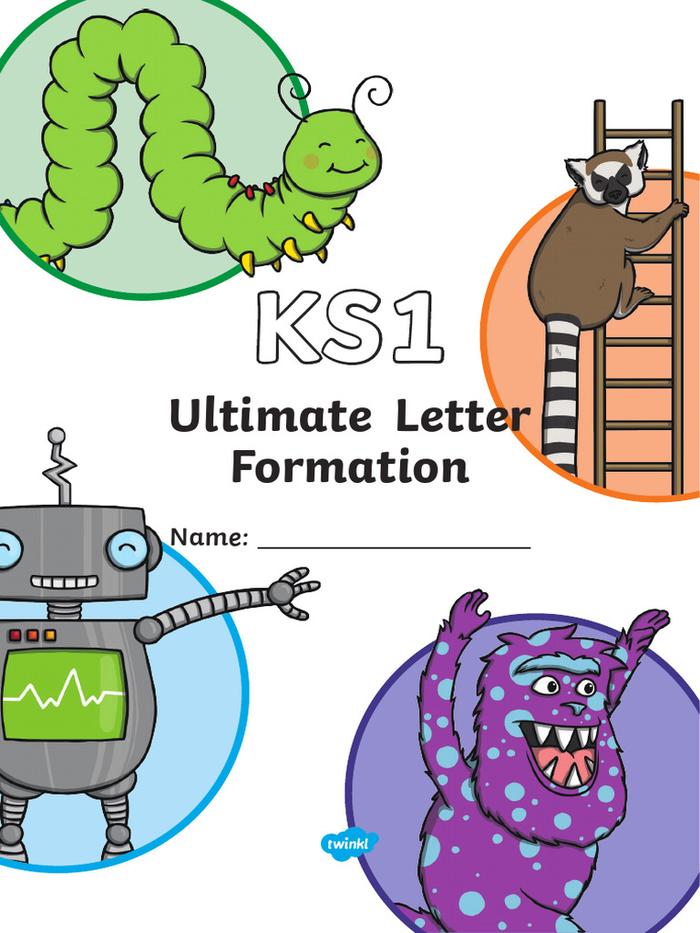 T L 527252 Eyfsks1 Ultimate Letter Formation Practice Activity Booklet ...