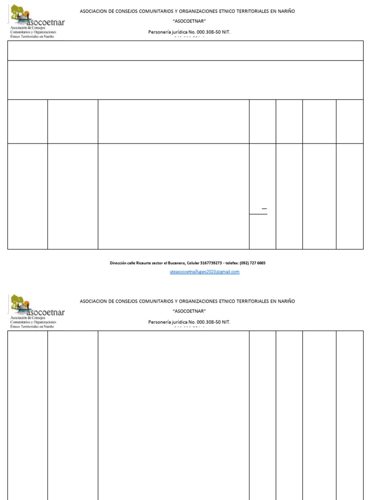 PLANEACION PEDAGOGICA ABRIL HCB DIONISIA GRUESO HBGVF | PDF ...