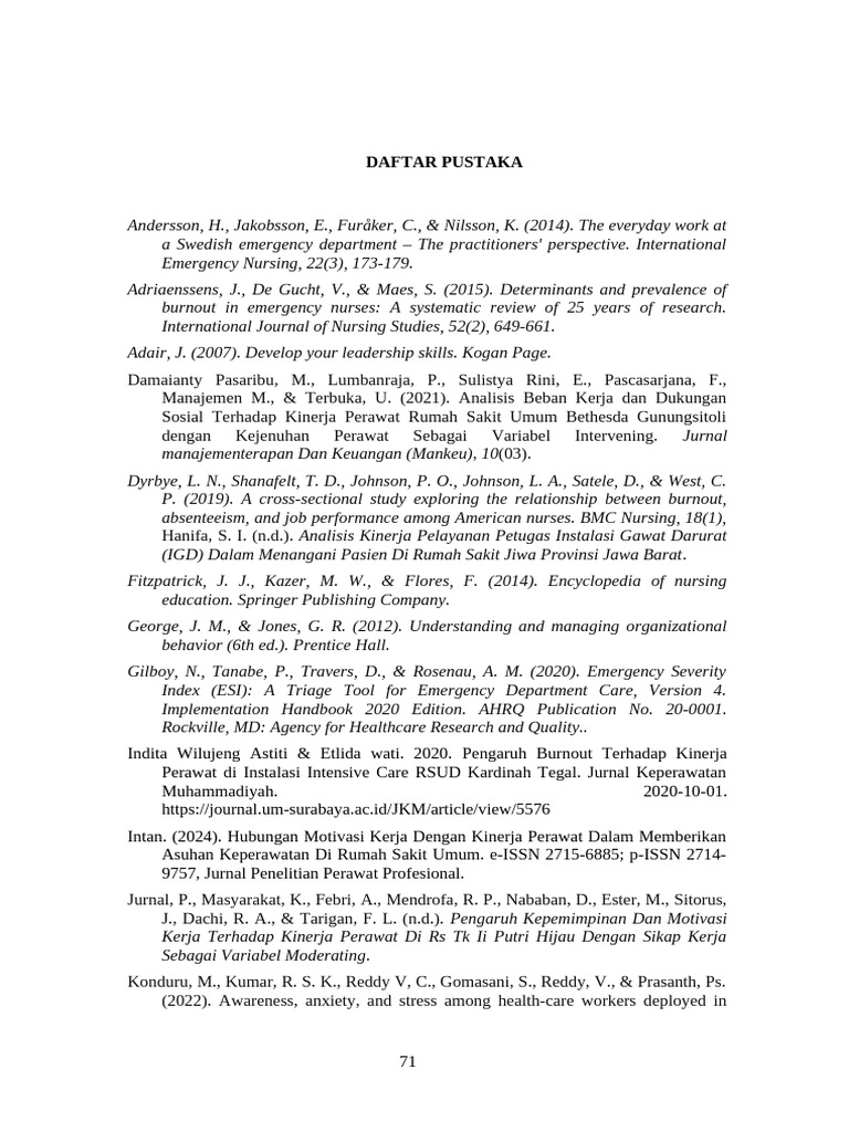 Daftar Pustaka & Lampiran | PDF