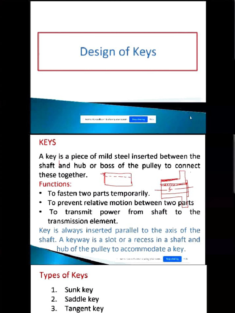 Ch. 2 Design of Keys | PDF