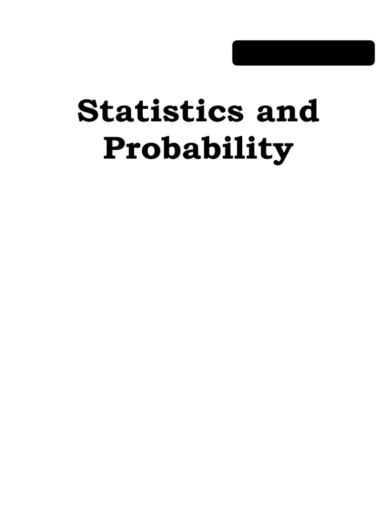 Statistics and Probability Module 2 | PDF | Normal Distribution ...