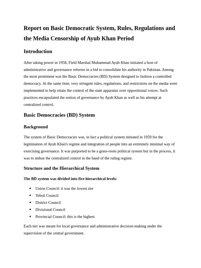 Report On Basic Democratic System 0074 | PDF | Democracy | Political ...