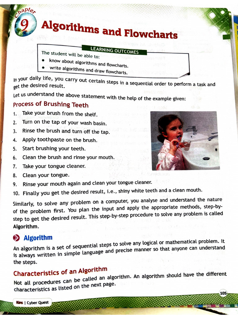 Class5ch9Algorithms and Flowcharts | PDF