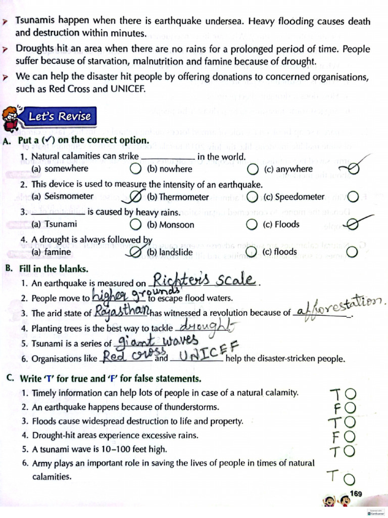 Evs Text Book Exercise l#21 | PDF