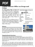 UNODC Annual Report 2023 Insights | PDF | Crimes | Crime & Violence