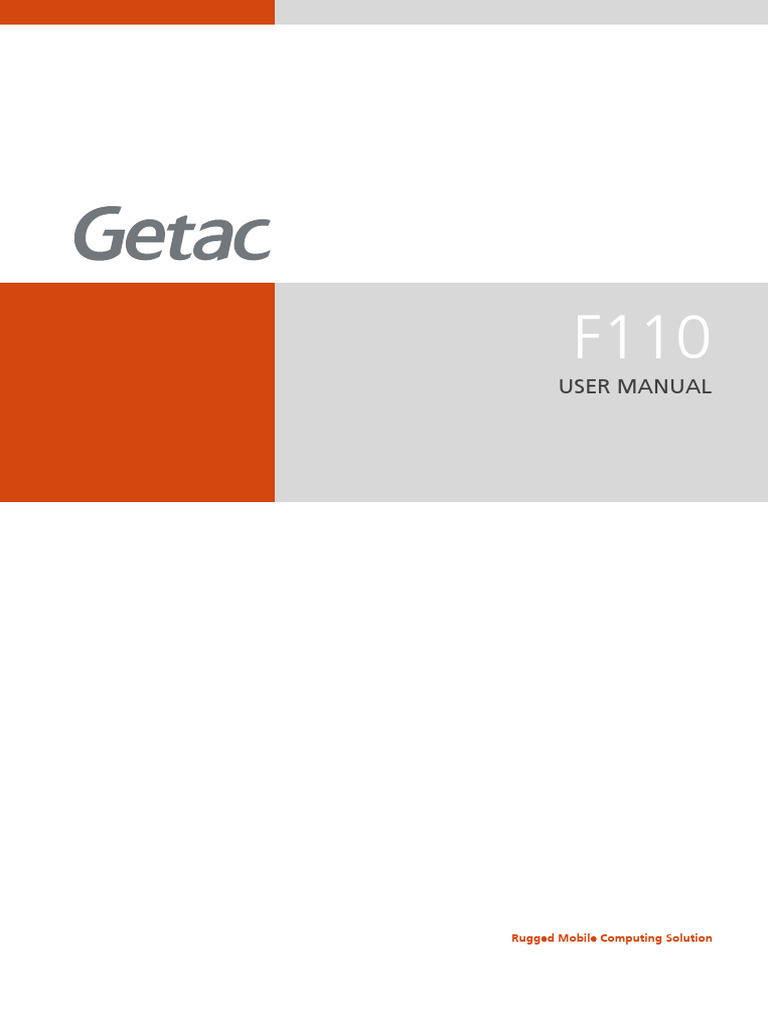 F110 English Manual - 0127 | PDF | Bios | Usb