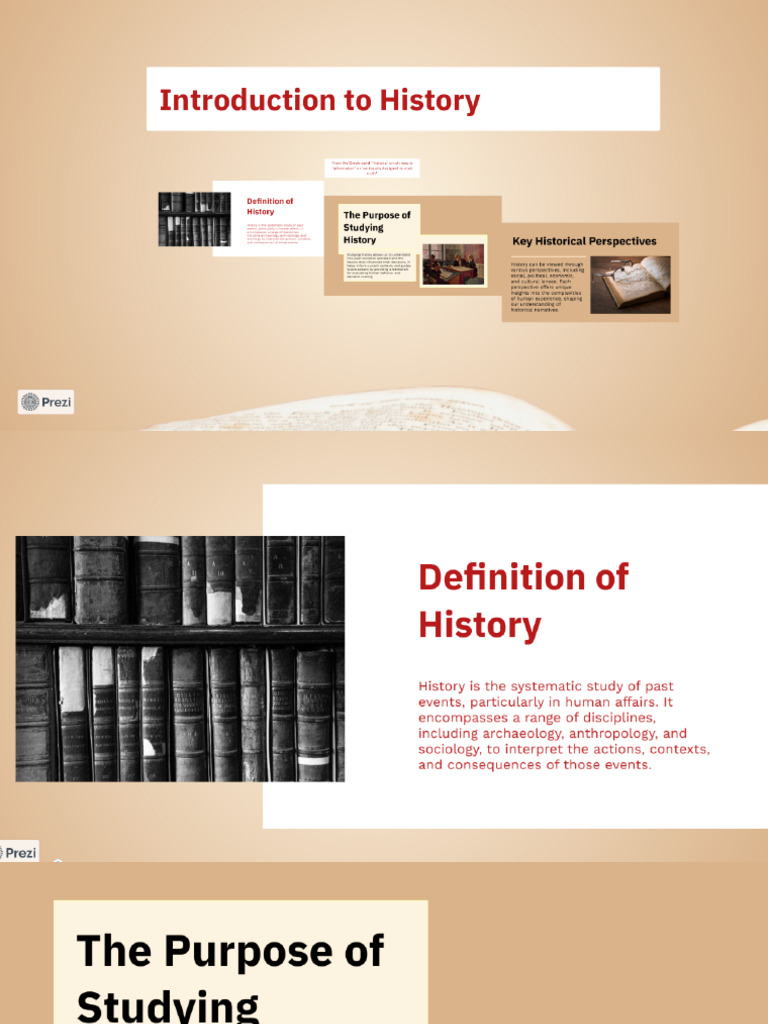 Introduction To History | PDF