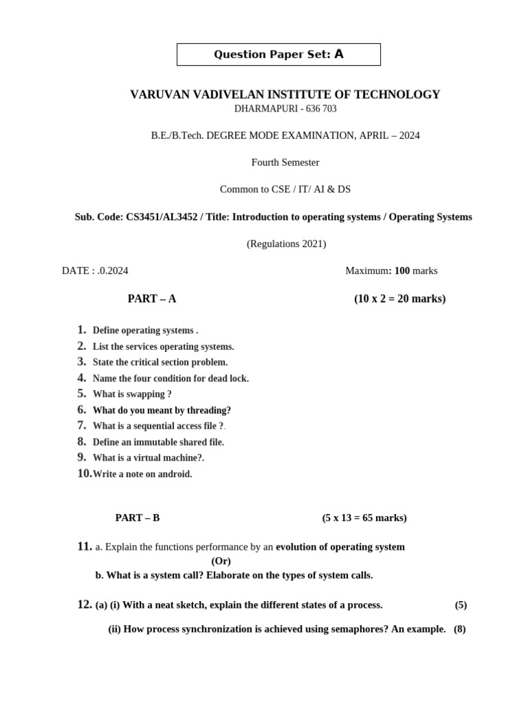Os Model | PDF | Scheduling (Computing) | Operating System