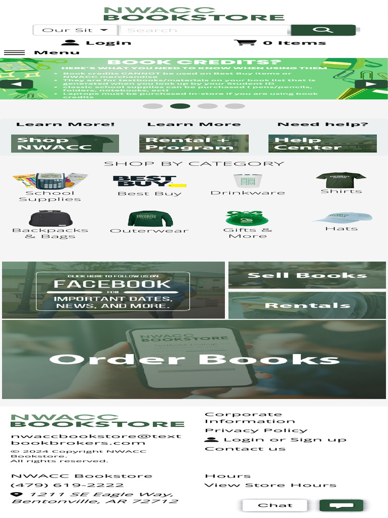 NWACC Bookstore | PDF
