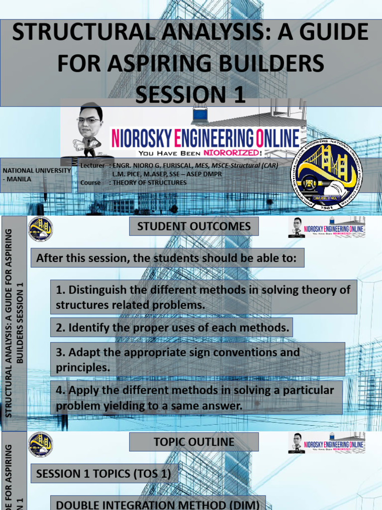Structural Analysis A Guide For Aspiring Builders Session 1 | PDF | Structural Analysis ...