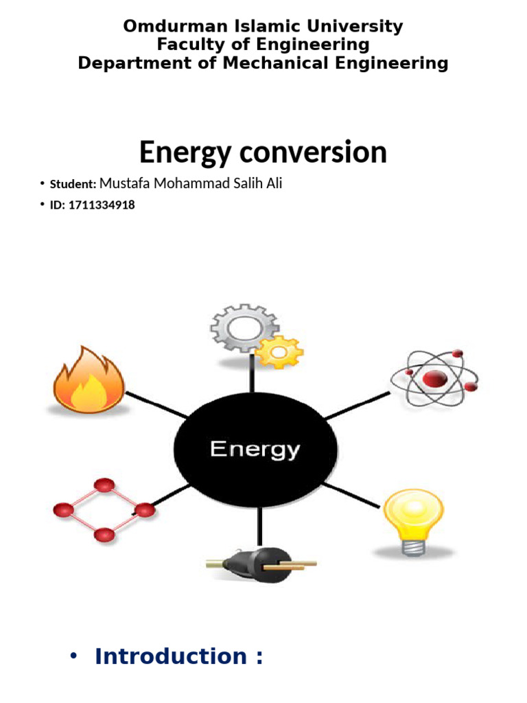 Energy Conversion | PDF | Renewable Energy | Energy Development