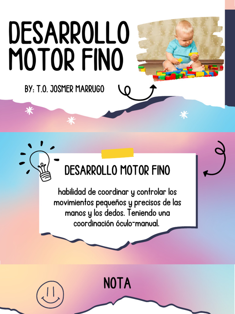 Desarrollo del Motor Fino Infantil | PDF | Mano
