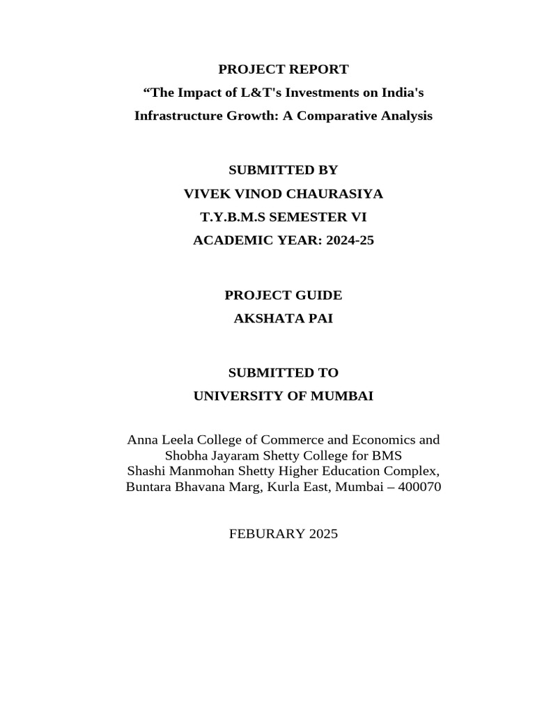 Tybms Project Initial Pages | PDF