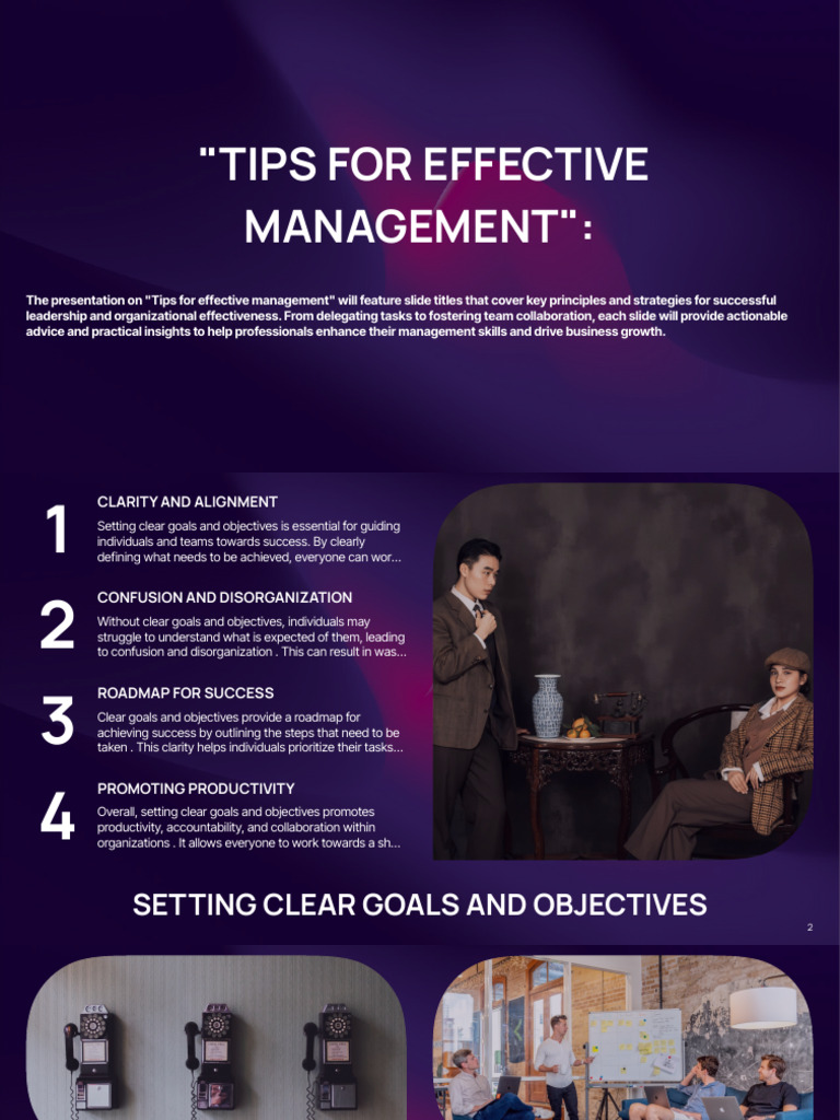 Tips For Effective Management - 1 | PDF | Empowerment | Creativity