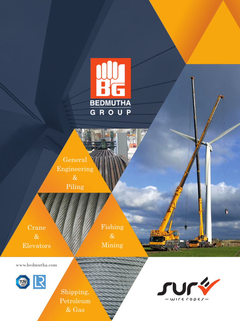 Bedmutha Industries (Sure) Brochure 08.11.2024 | PDF | Rope | Wire