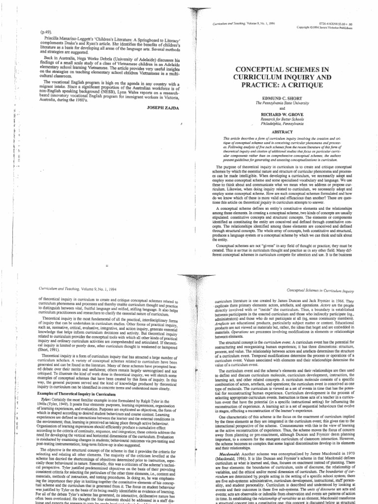 Short & Grove(1994) | PDF