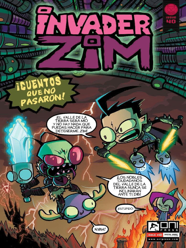 Invasor Zim Issue #40 Traducido al español. | PDF