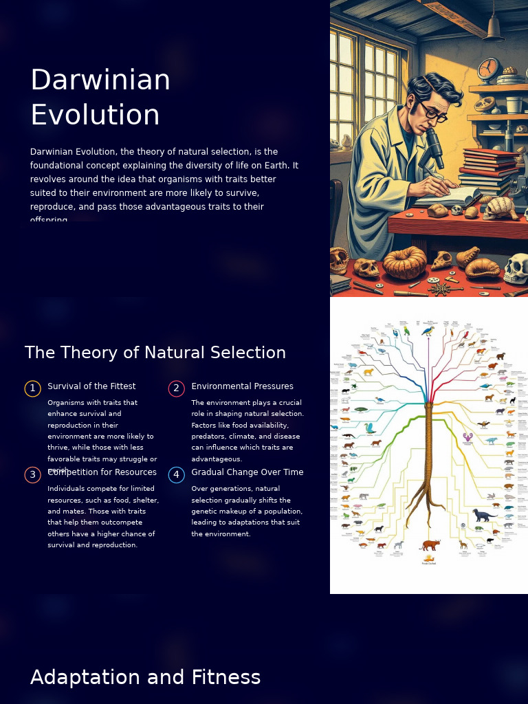 Introduction-to-Darwinian-Evolution | PDF | Evolution | Genetics
