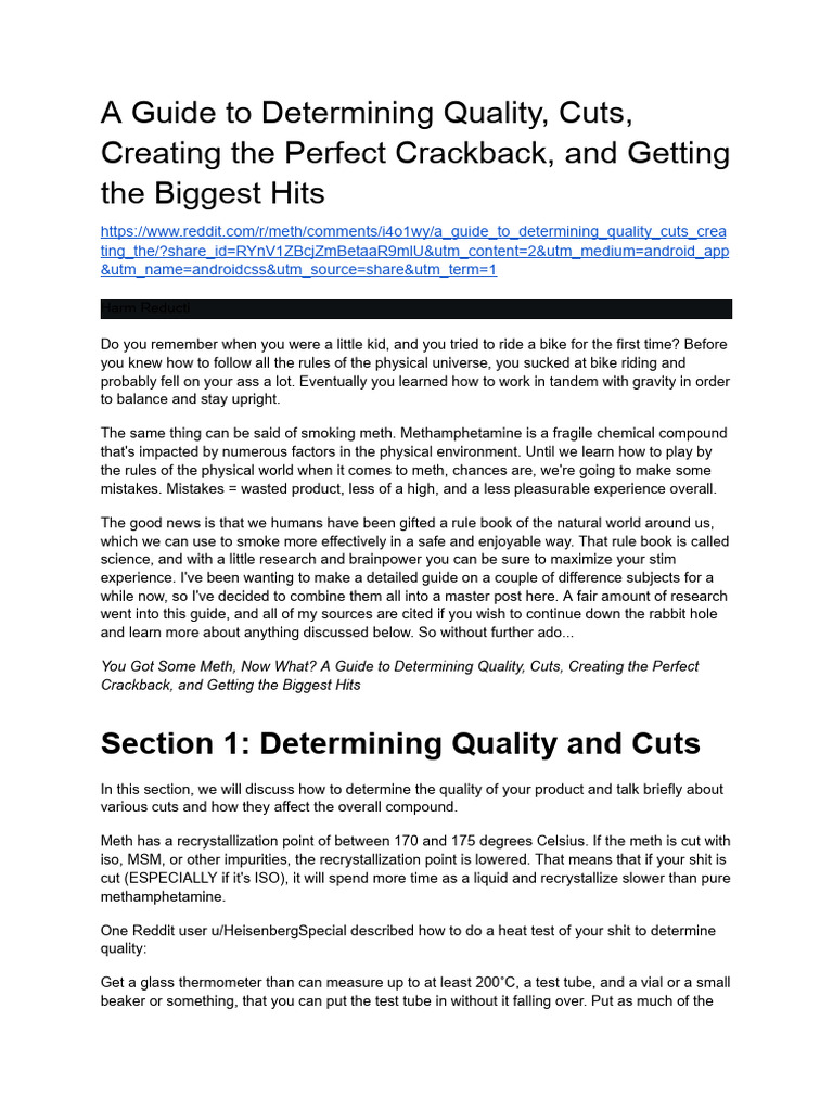 A Guide To Determining Quality, Cuts, Creating The Perfect Crackback ...