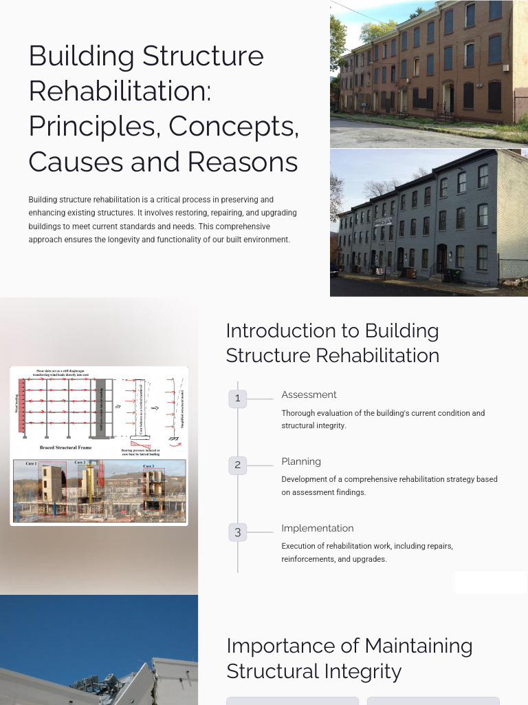 Building Structure Rehabilitation Guide | PDF | Building Insulation ...