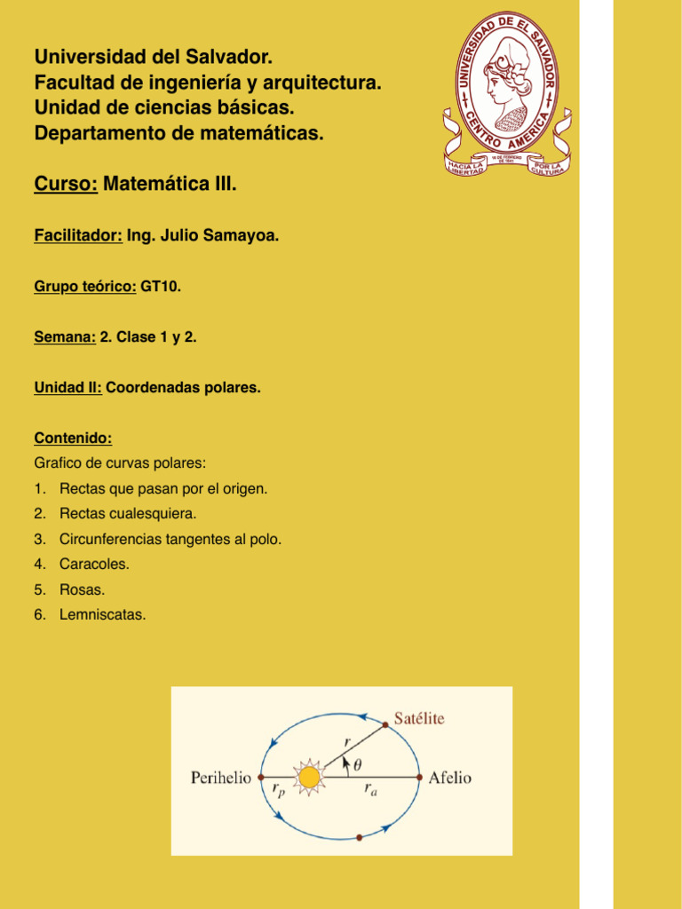 Curvas Polares: Gráficas y Ejemplos | PDF | Geometría | Geometria clasica