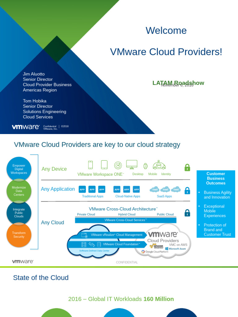 LATAM Roadshow 110618 | PDF | V Mware | Cloud Computing