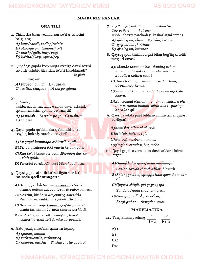 5 BLOKLI DTM 4-variant | PDF