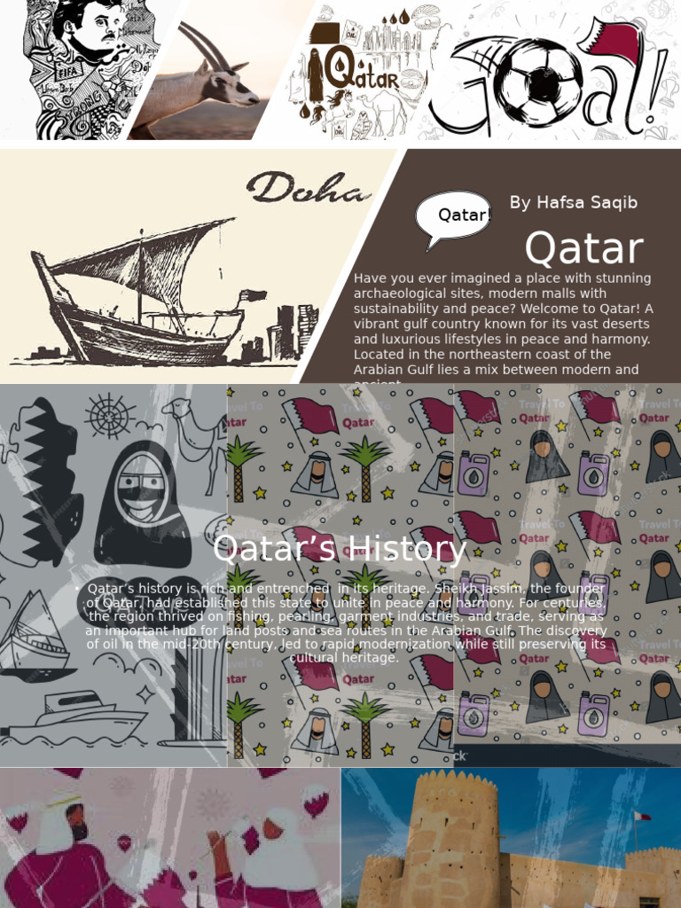 Information Text Qatar by Hafsa Saqib | PDF