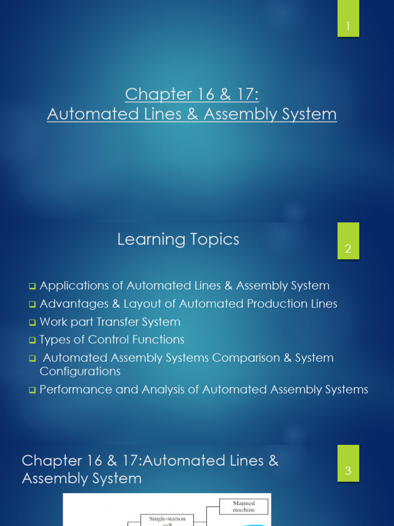 Automated Lines & Assembly Systems Overview | PDF | Automation ...
