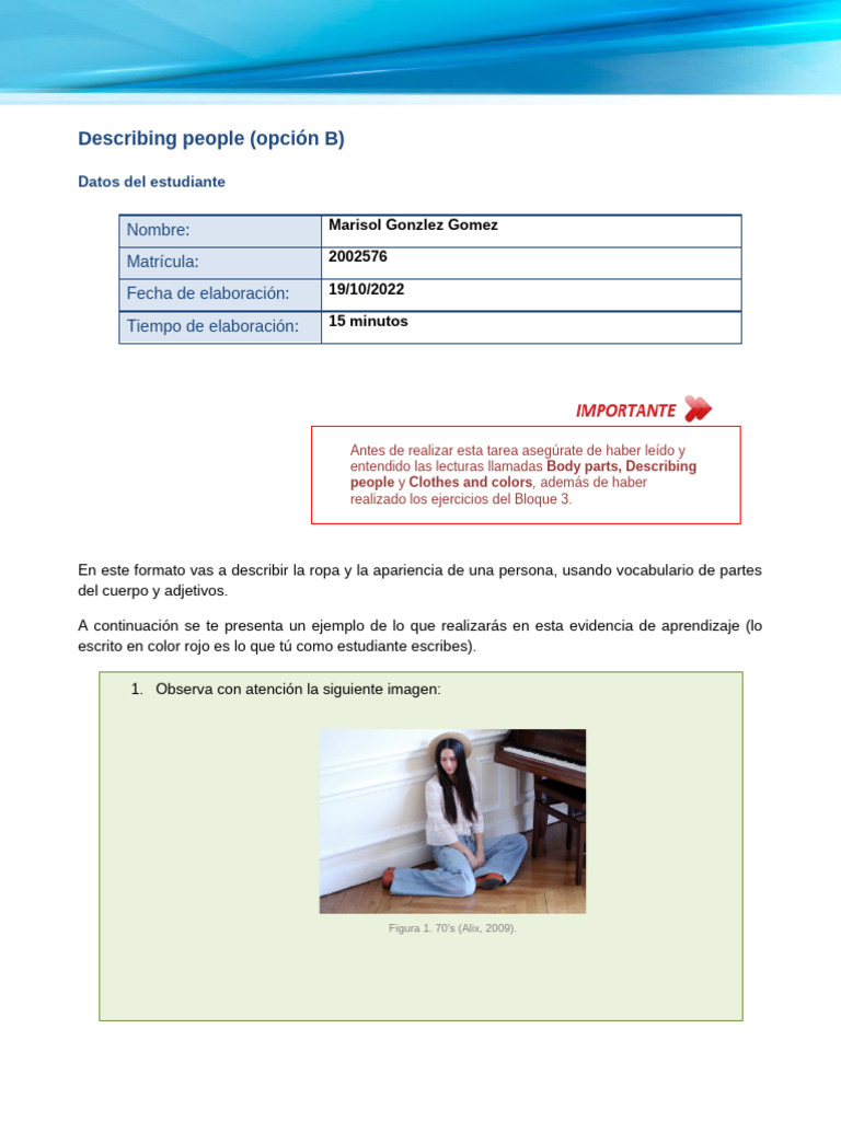LE1 EA5 Formato B | PDF