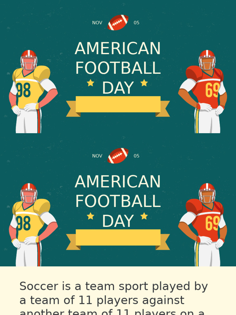 American Football Day Celebration Guide | PDF