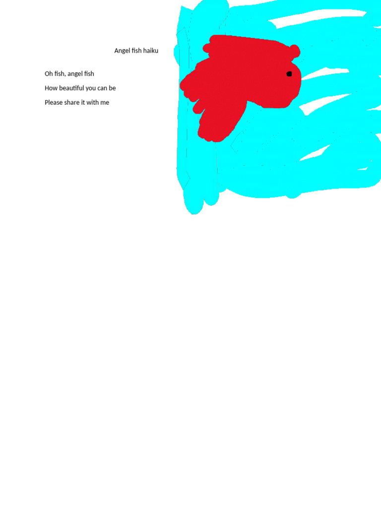 Angel fish haiku | PDF