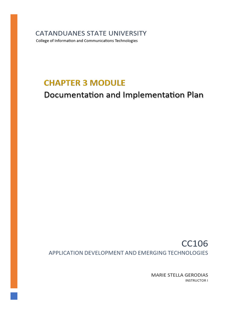 CC106-Week1_Module | PDF | Software Testing | Web Development