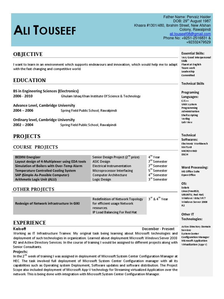 Ali Touseef - New | PDF | Microsoft Windows | Software